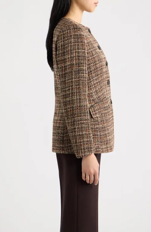 Anne Klein Collarless Blazer