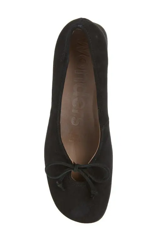 WONDERS Block Heel Pump - Black