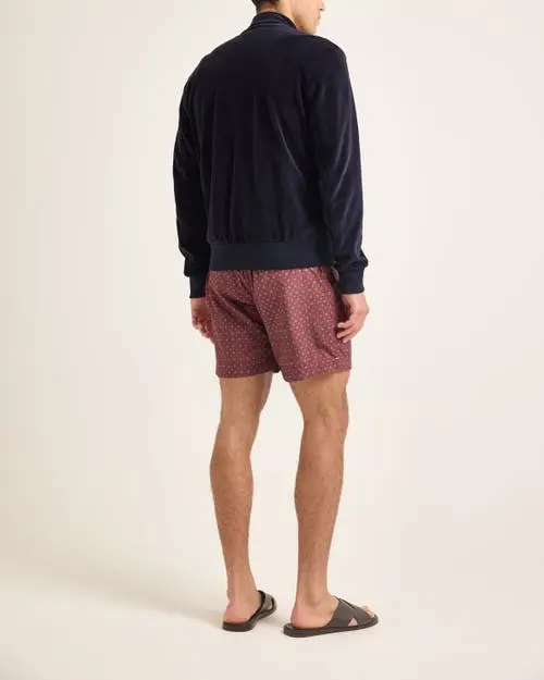 Orlebar Brown Cassian Velour Classic-fit Sweatshirt