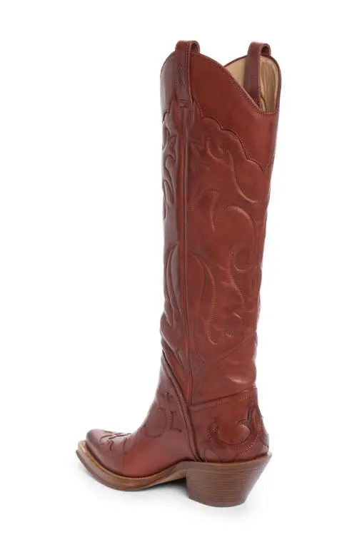 Gabriela Hearst Capia Pointed Toe Western Boot