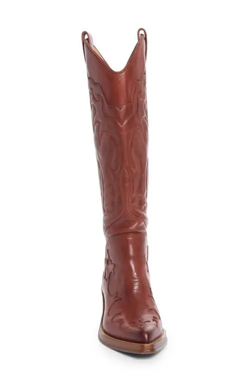 Gabriela Hearst Capia Pointed Toe Western Boot