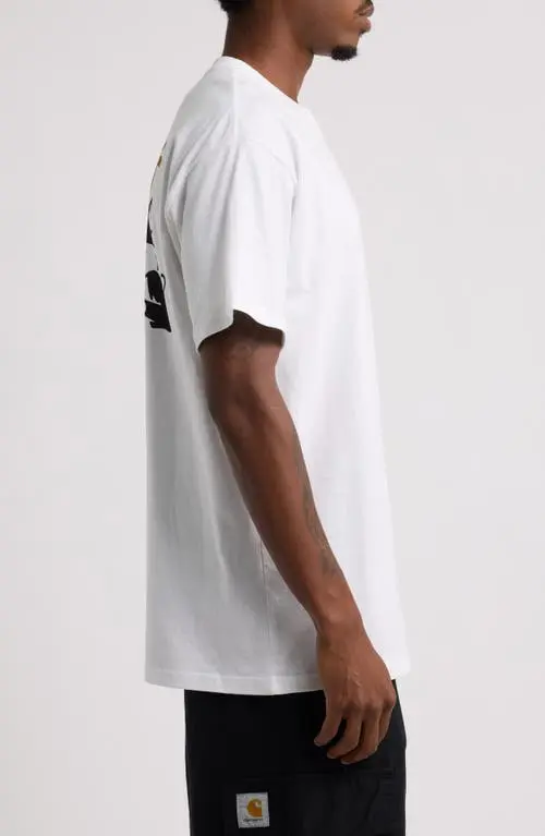 Carhartt Work In Progress Coffee Break Organic Cotton Graphic T-shirt