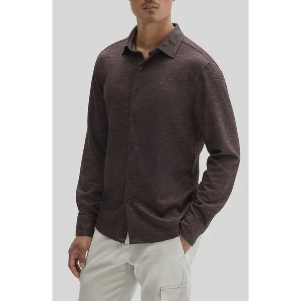 Robert Barakett Howel Long Sleeve Knit Shirt