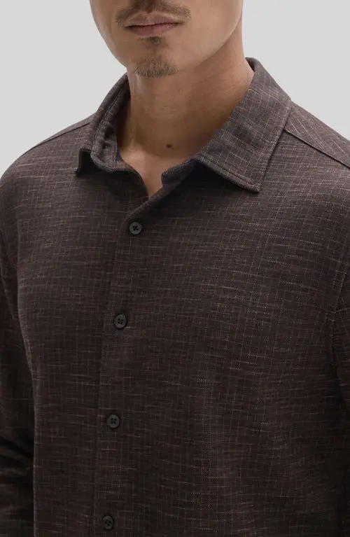 Robert Barakett Howel Long Sleeve Knit Shirt