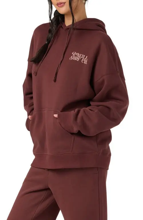 O'Neill Flora Bouquet Oversized Graphic Hoodie