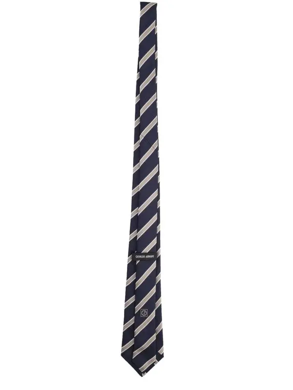 Giorgio Armani Silk Tie - Blue