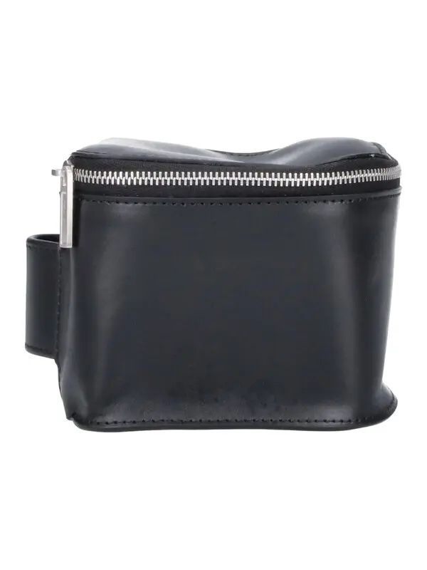 Rick Owens Leather Zip Pouch