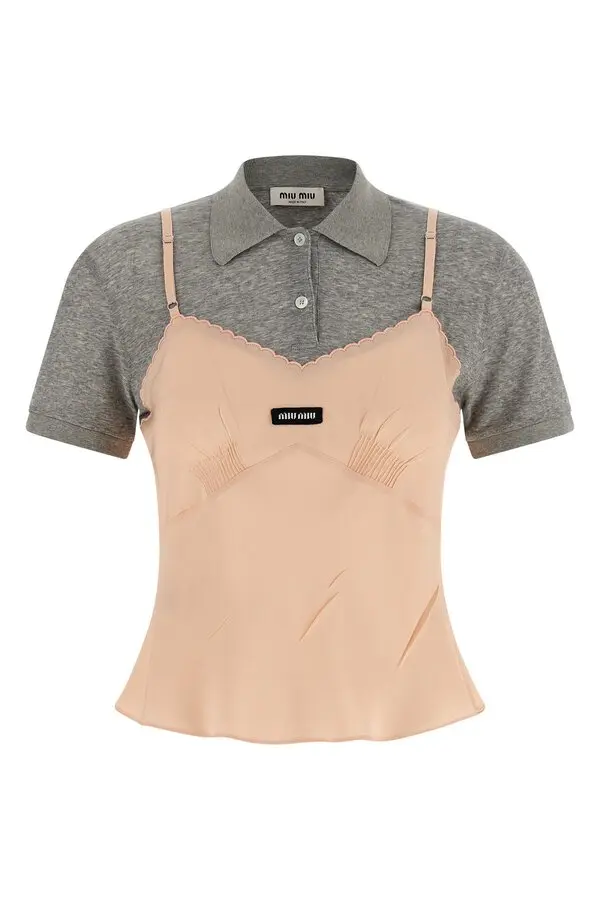 Miu Miu Hybrid Top - Multi
