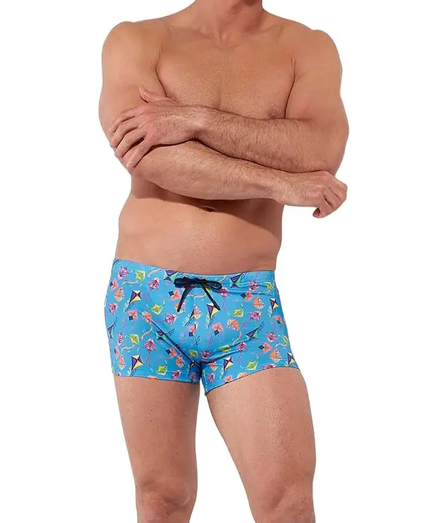 HOM Lido 2.5 Swim Shorts - Blue Print