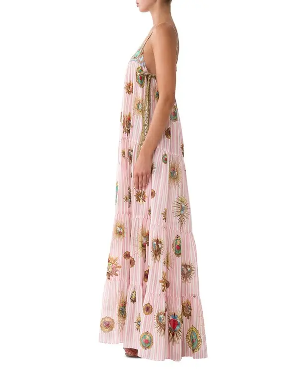 Camilla Printed Tiered Maxi Dress