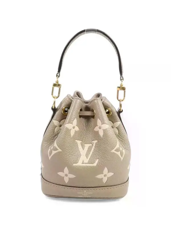 LOUIS VUITTON Nano Noe Monogram Bucket Bag