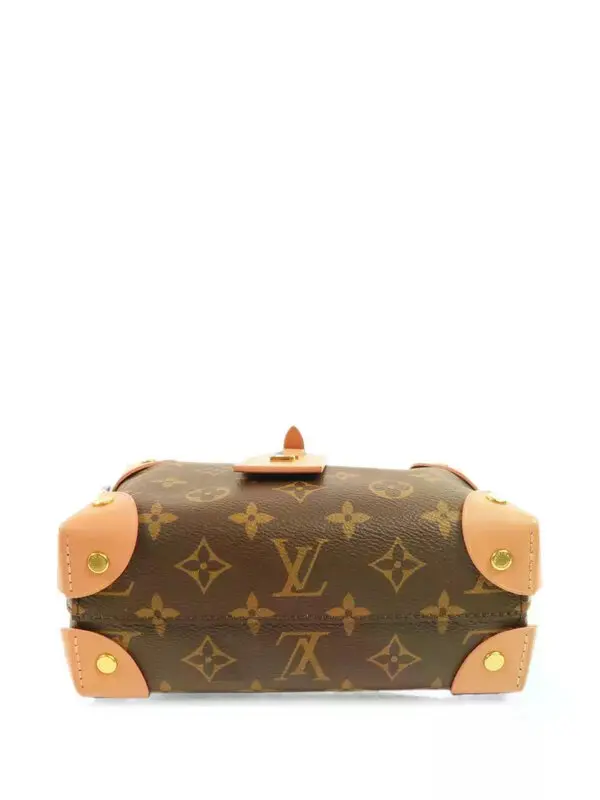 LOUIS VUITTON Petite Malle Souple Monogram Canvas Tote Bag