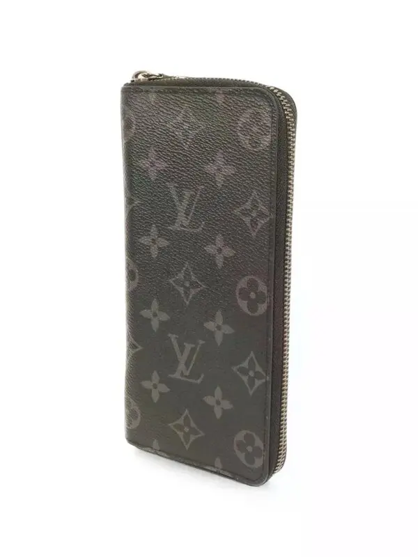 LOUIS VUITTON Monogram Eclipse Zippy Wallet