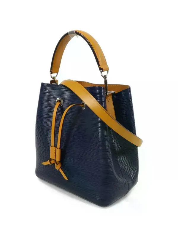 LOUIS VUITTON Bb Neo Noe Bucket Bag - Blue