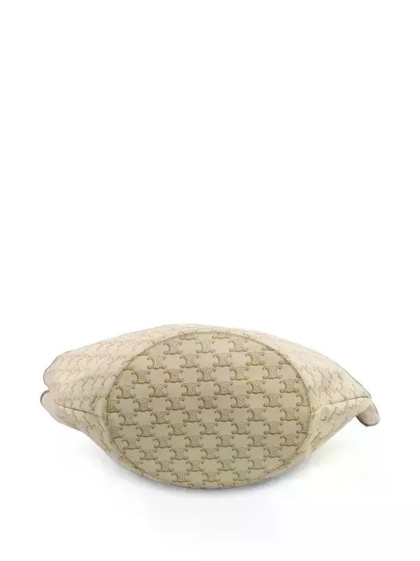 Celine Triomphe Logo Tote Bag - Neutrals