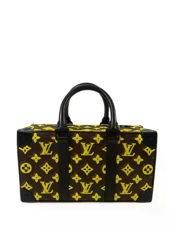 LOUIS VUITTON Trunk Speedy Tote Bag