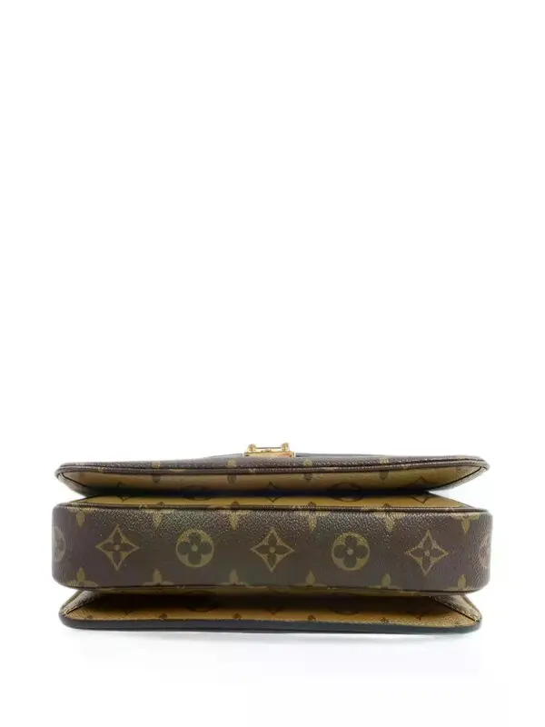 LOUIS VUITTON Monogram Reverse Metis Shoulder Bag - Brown