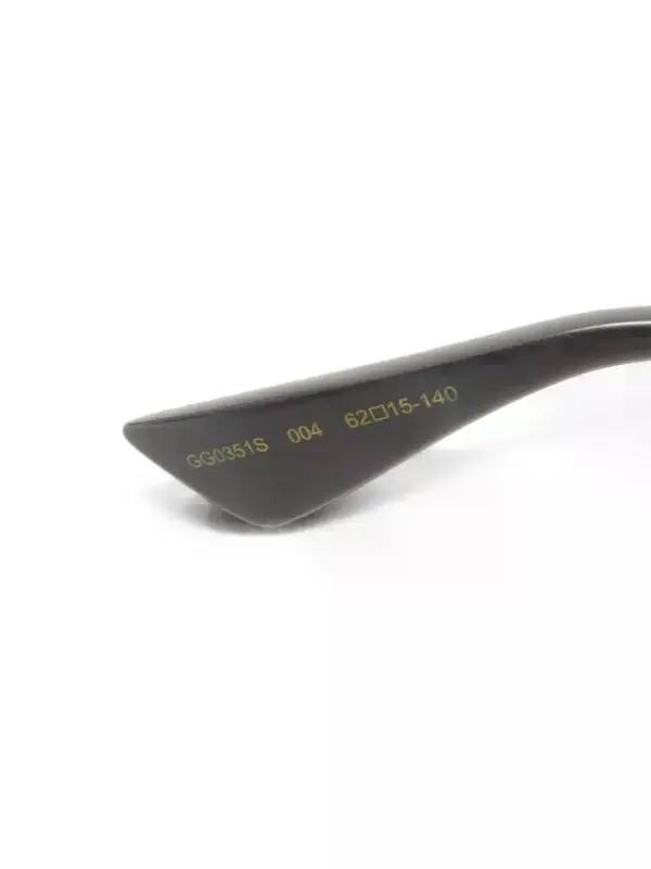 Gucci Glitter Pilot Sunglasses