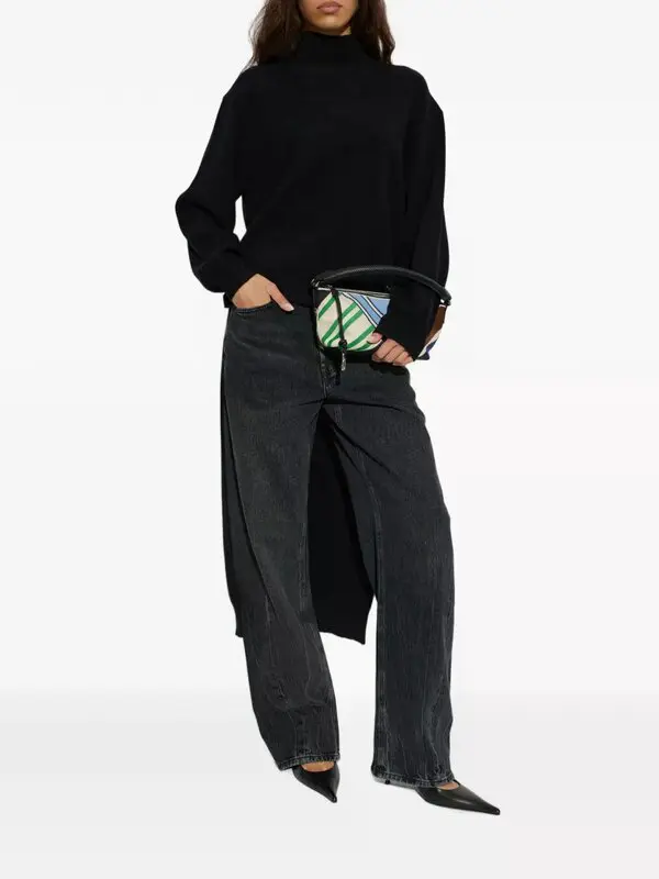 Alexander Wang Crystal-embellished Jeans