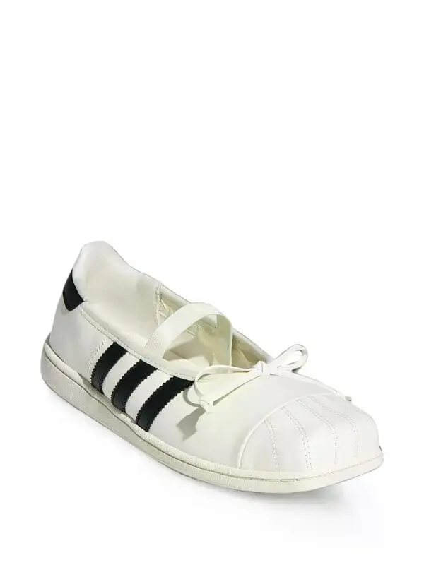 Adidas X Jennie Superstar Sq Square-toe Ballet Flats