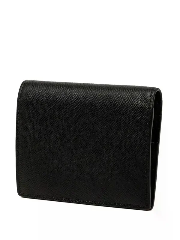 Prada 2013-2026 Saffiano Bifold Compact Wallet Small Wallets