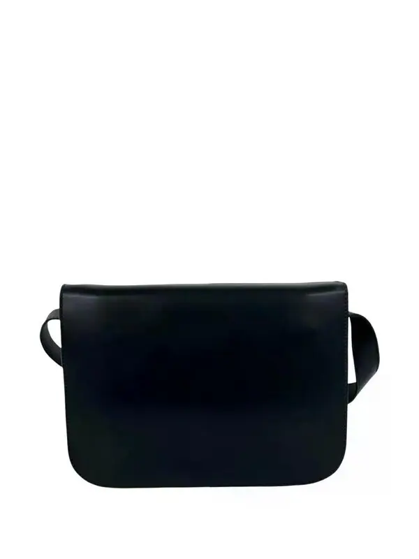 Celine 1990-2000 Calfskin Circle Logo Crossbody Bag