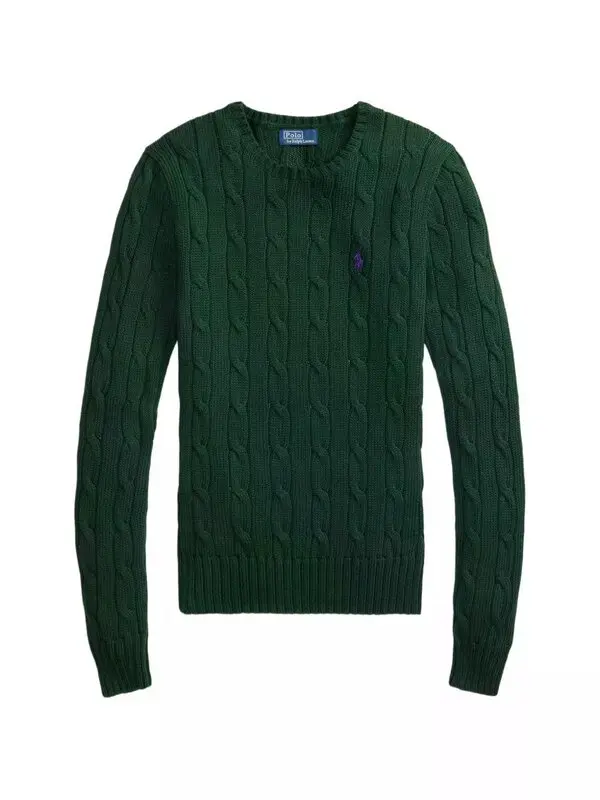 Polo Ralph Lauren Cable-knit Cotton Sweater - Green