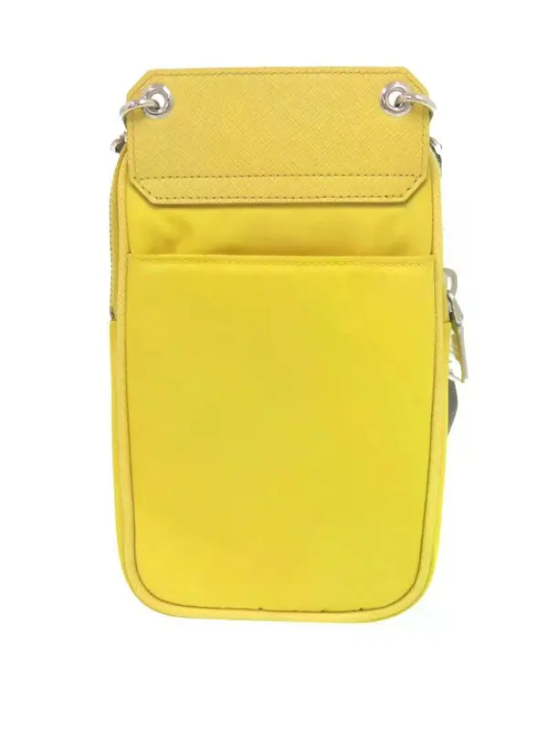 Prada 2010-2026 Saffiano Phone Pouch Crossbody Bag