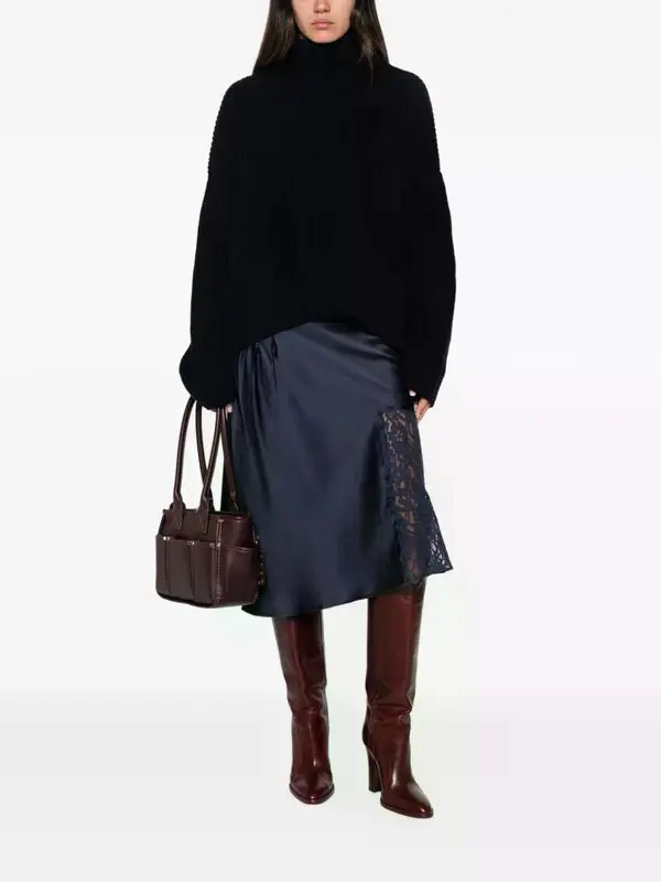 Liviana Conti Ribbed-knit High-neck Sweater