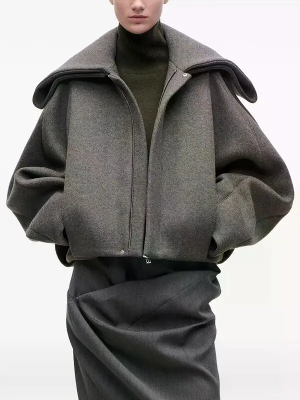Victoria Beckham Folded-collar Jacket