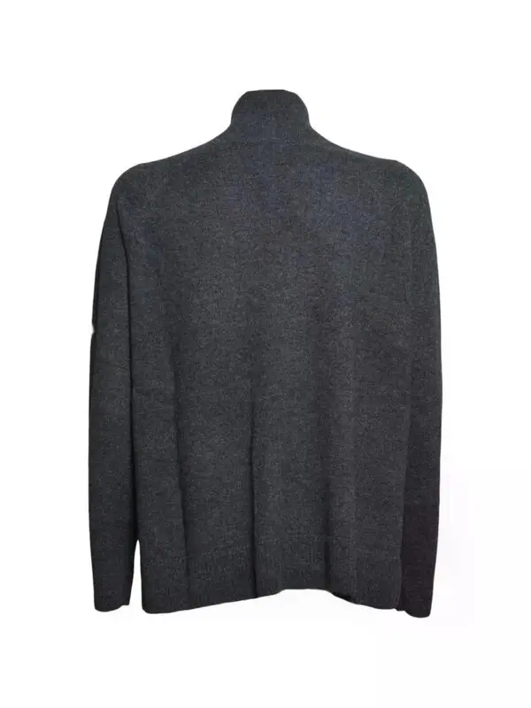 Max Mara High-neck Raglan-sleeve Sweater - Grey