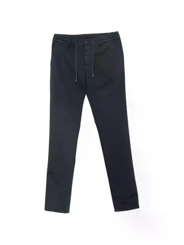 MASON'S Milano Drawstring Trousers - Blue