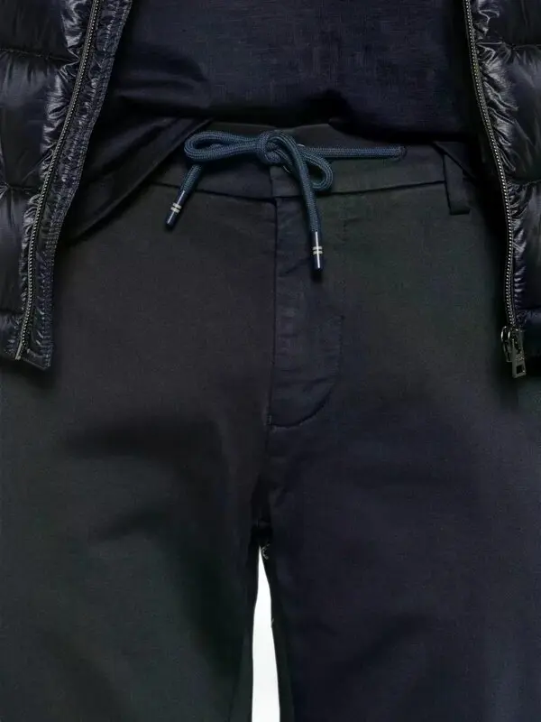 MASON'S Milano Drawstring Trousers - Blue