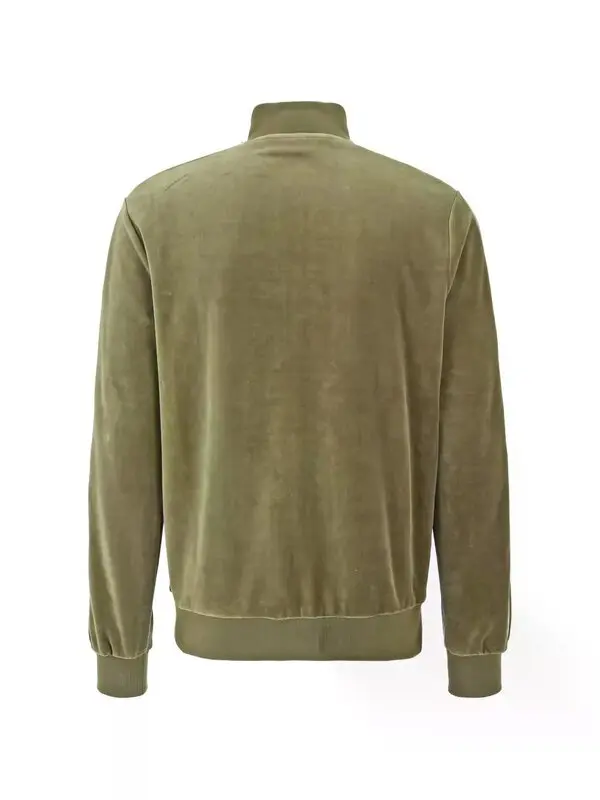 FILA Velour-textured Side-stripe Sweater