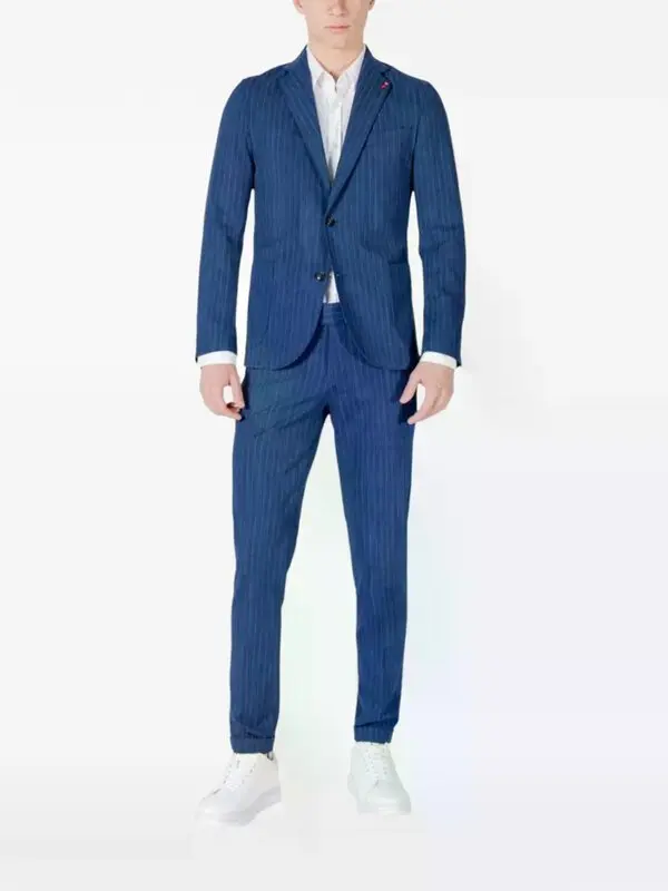 MULISH Pinstripe-pattern Suit