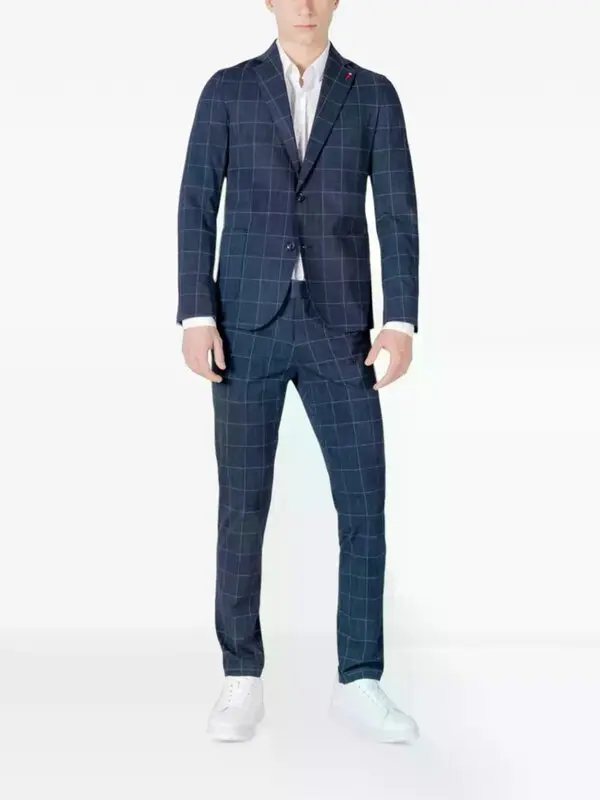 MULISH Check-pattern Suit