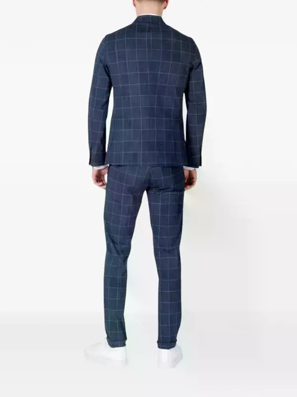 MULISH Check-pattern Suit