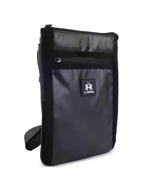 LA MARTINA Logo-patch Zip-fastening Messenger Bag