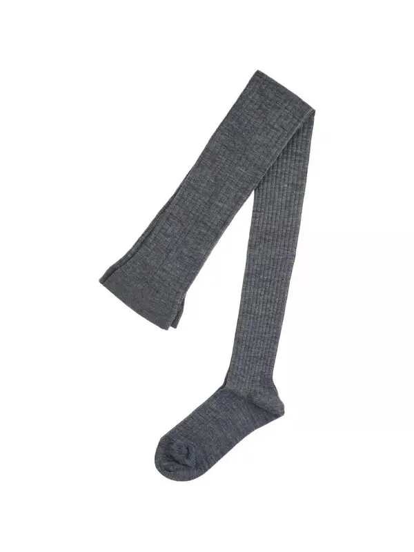 JIL SANDER Wool Blend Tights - Grey