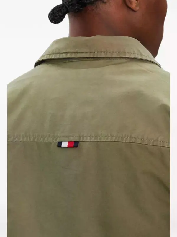 Tommy Hilfiger Button-up Logo-patch Jacket