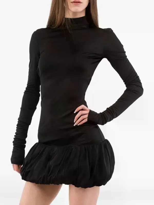 Moschino Open-back Mini Dress - Black