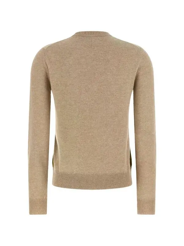 BALLANTYNE Argyle-intarsia Cashmere Sweater