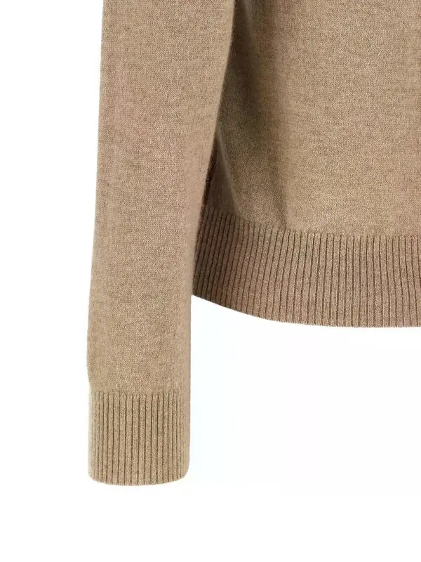 BALLANTYNE Argyle-intarsia Cashmere Sweater