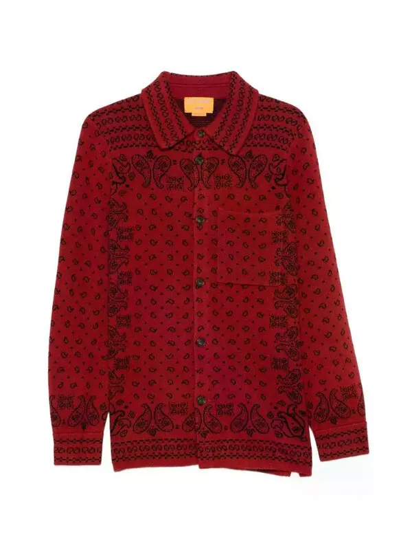 Guest In Residence Paisley-patterned Overshirt