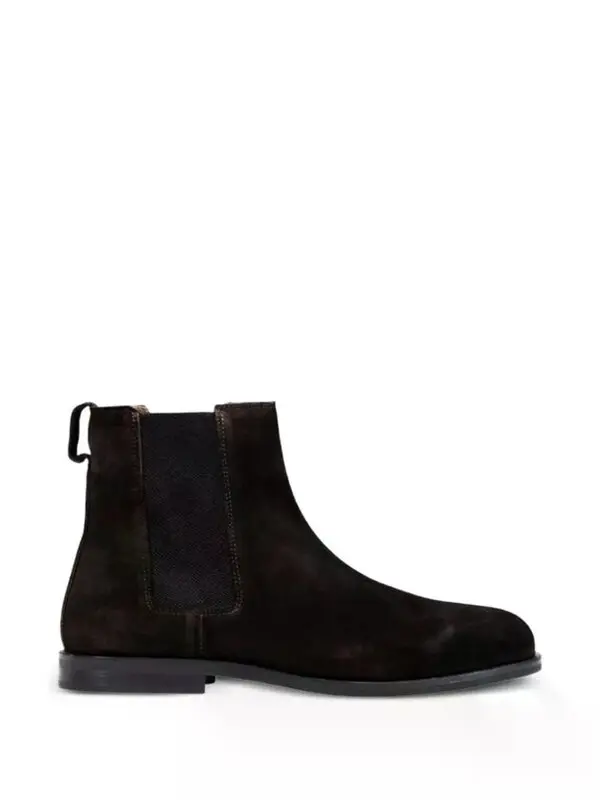 Calvin Klein Suede Chelsea Boots - Brown