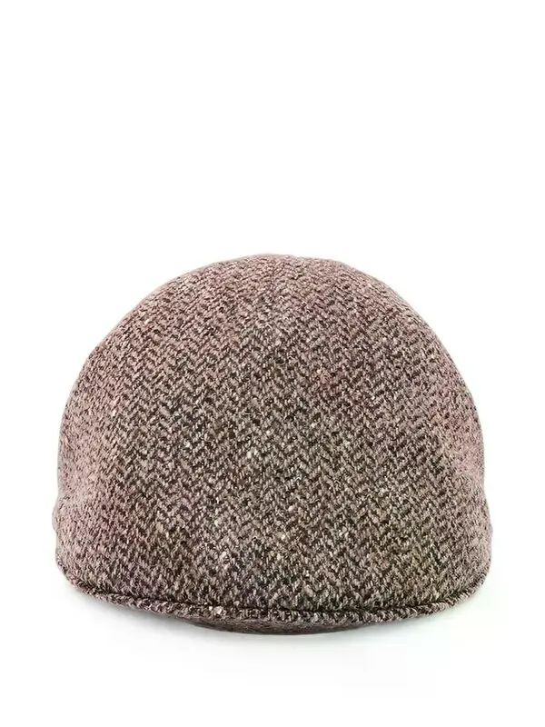 Brunello Cucinelli Herringbone-knit Flat Cap