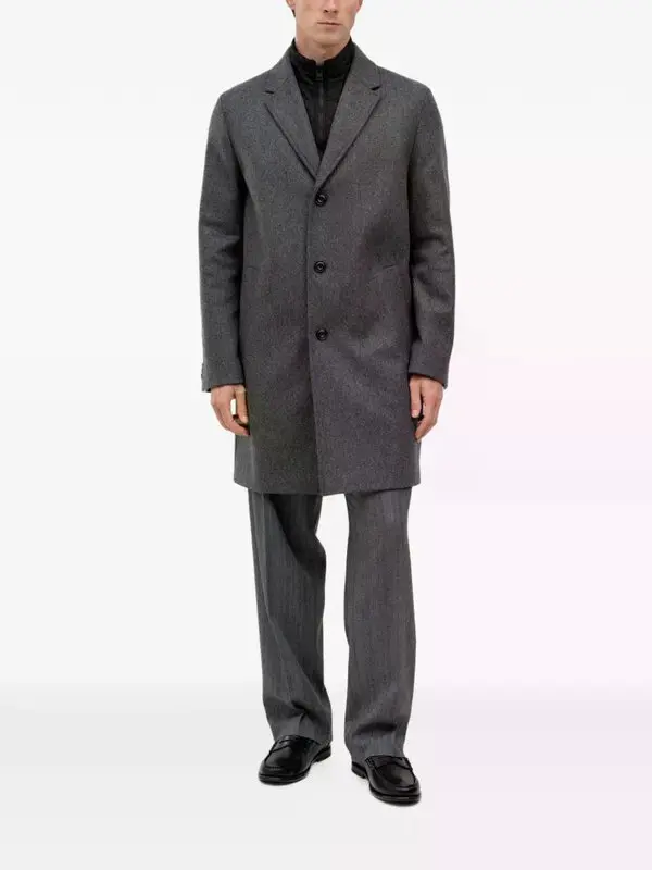 Hugo Single-breasted Notched-lapel Coat