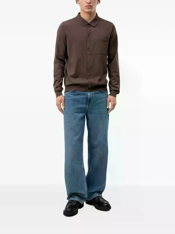 Hugo Button-up Chest-pocket Cardigan