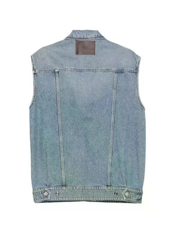 N°21 Button-up Denim Gilet