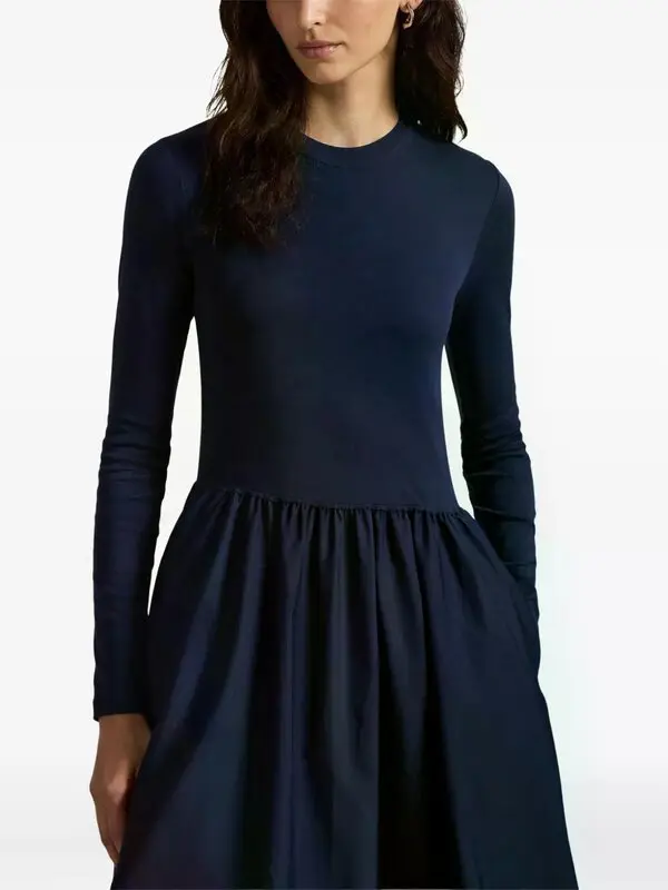 Polo Ralph Lauren Long-sleeve A-line Midi Dress